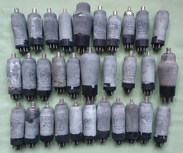 COLLECTION OF VINTAGE Radio / Transistor Valves. MAZDA, MARCONI, COSSOR £15.00 - PicClick UK