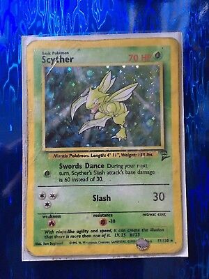 CARTE POKEMON ÉDITION Base Set 2: Scyther (Insécateur) (17/130) HOLO EUR 10,00 - PicClick FR