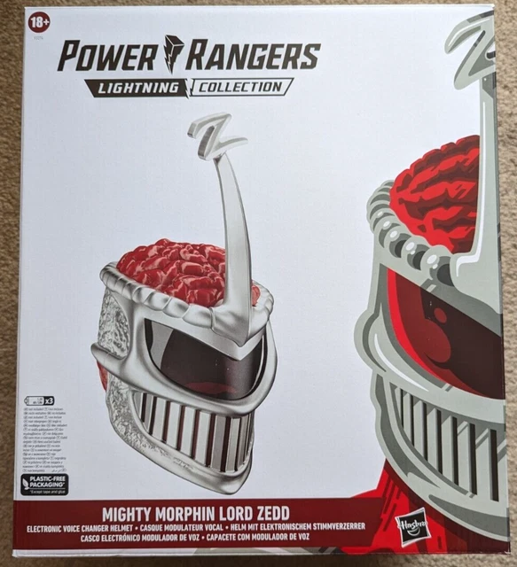 POWER RANGERS LORD Zedd Premium Role Play Helmet with Electronic Voice ...