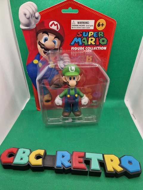 SUPER MARIO FIGURE Collection 2008 Nintendo Luigi PopCo Boxed New Corgi ...