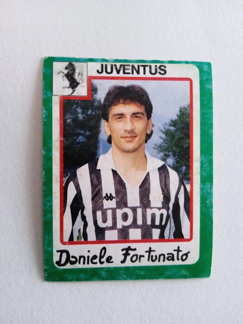 FIGURINA CALCIO 90 EUROFLASH JUVENTUS FORTUNATO n 161 CON VELINA EUR 1 ...