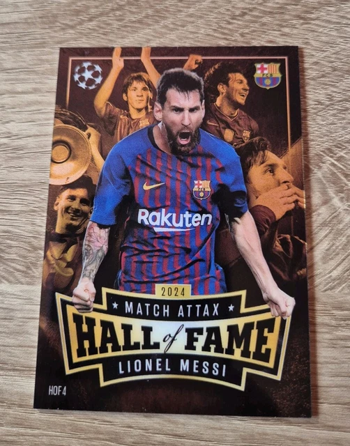 MATCH ATTAX LIONEL Messi 2024 Hall Of Fame Chrome Card £17.00 - PicClick UK