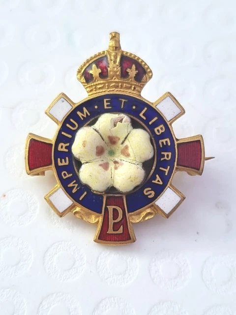 PRIMROSE LEAGUE 'IMPERIUM Et Libertas' Empire & Liberty Lapel Badge ...