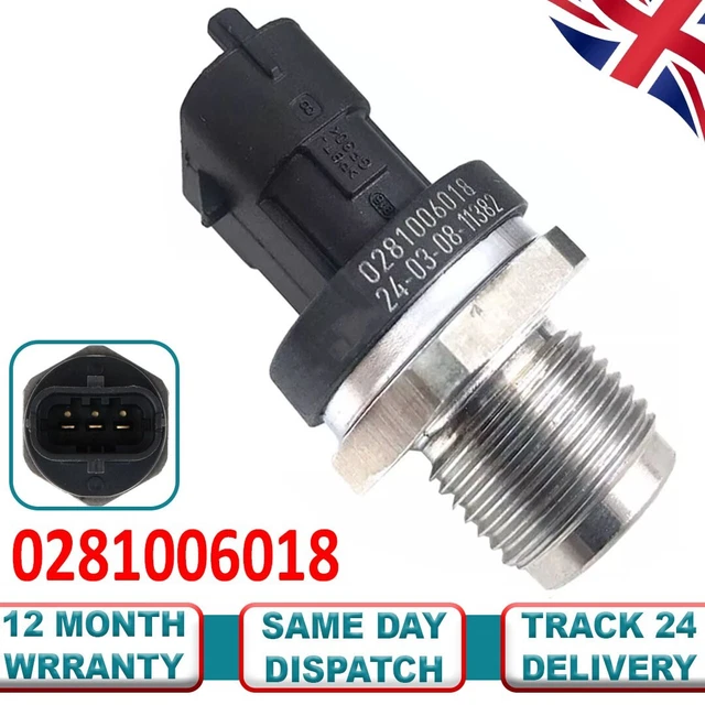 FUEL RAIL HIGH PRESSURE SENSOR For FORD Ranger Mk2 3.0 TDCi MAZDA_BT-50 ...