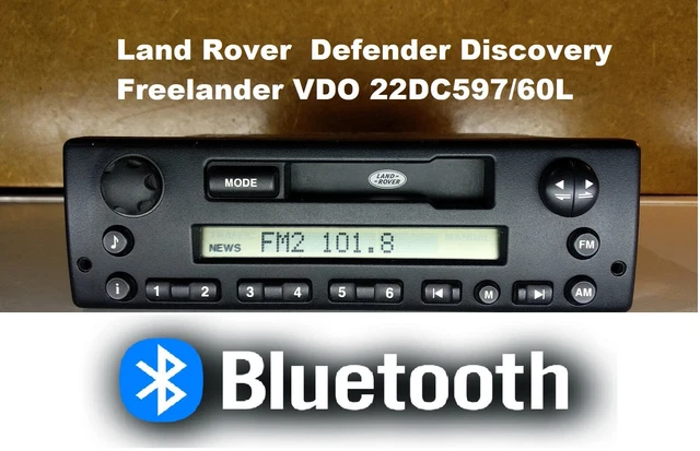 LAND ROVER DEFENDER Discovery Freelander Cassette Car Radio with ...