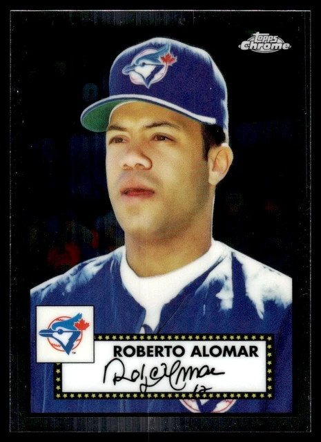 2021 TOPPS CHROME Platinum Anniversary Roberto Alomar Toronto Blue Jays ...