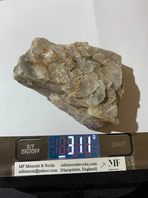 BARYTE : FRIZINGTON MINE, COPELAND, CUMBRIA , ENGLAND 311g MF4718 £22. ...