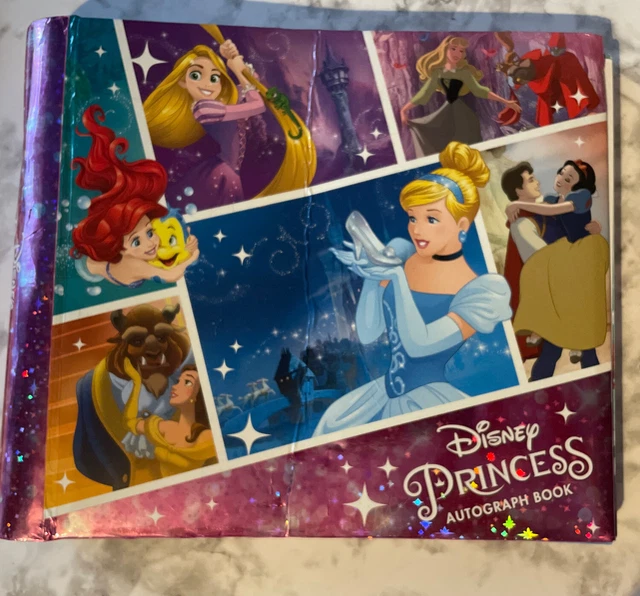 WALT DISNEY THEME Parks Deluxe Princess Autograph Book Dream Big 4x6 ...