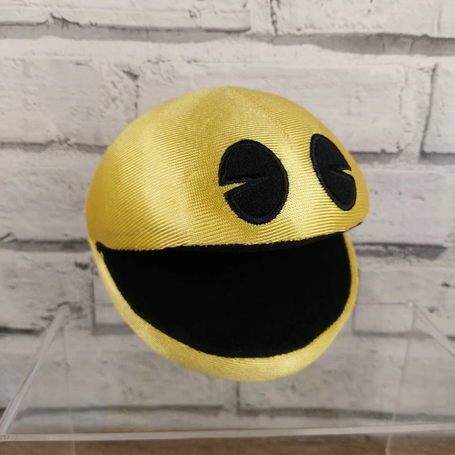 PAC MAN PLUSH Soft Toy Shiny Metallic 5" Bandai Namco 40th Anniversary ...