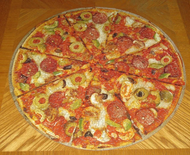 VINTAGE SPRINGBOK CIRCULAR Puzzle - PIZZA Mama Mia PZL6048 - Missing 2 ...