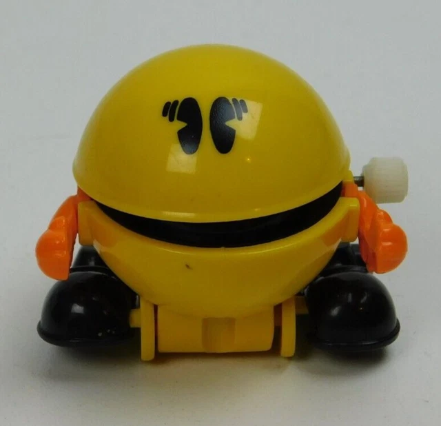 VINTAGE PAC-MAN WIND Up Toy 1980s Tomy Bally Works £10.52 - PicClick UK