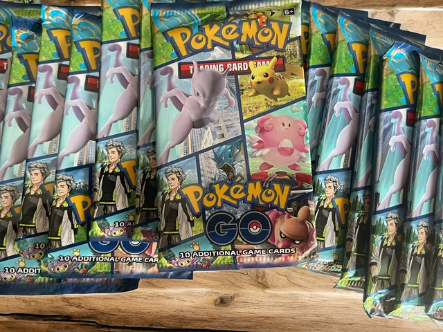 POKEMON GO TCG - 22x Booster Packs -Almost complete Binder And Spare ...