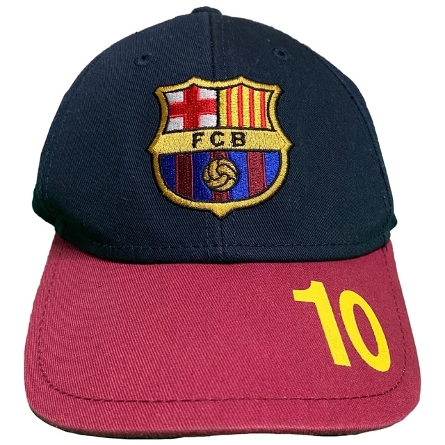 OFFICIAL FC BARCELONA FCB Baseball Junior Cap Messi 10 Snapback ...