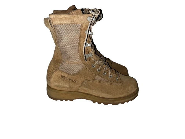 BELLEVILLE GORE TEX Combat Tactical Boots Desert Tan Mens Size 4.5 W ...