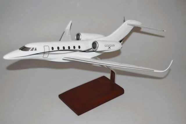 CESSNA CITATION X Desk Display Corporate Business Jet Model 1/40 SC ...
