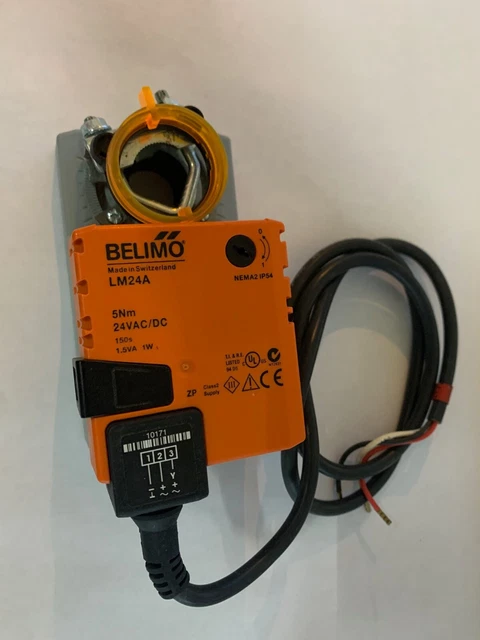 SERVOMOTEUR POUR CVC bâtiment BELIMO LM24A-SR 5NM AC/DC 24V ACTUATOR - NEUF JS EUR 22,00 ...