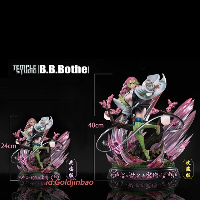 LUCE LED TEMPLE Studio Demon Slayer Kanroji Mitsuri Modello Resina Pre ...
