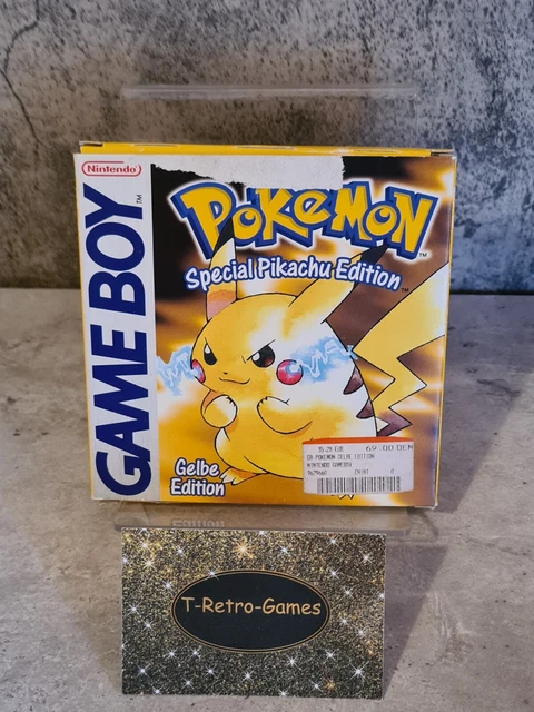 NINTENDO GAME BOY Classic Pokemon Special Pikachu Edition + IMBALLO ...