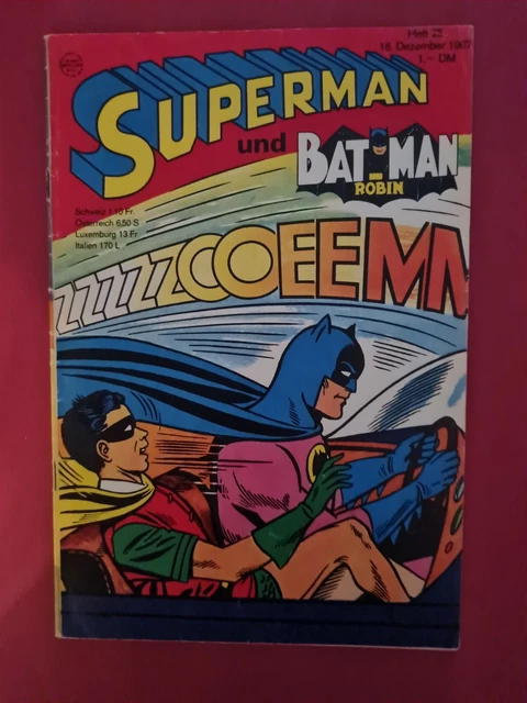 SUPERMAN COMIC HEFT Nr.25 von 1967 (Ehapa) Zustand 1-2 EUR 9,50 ...