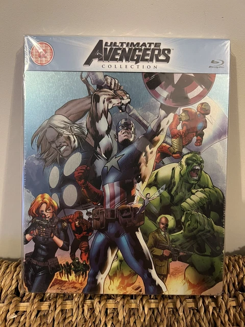 ULTIMATE AVENGERS COLLECTION Blu-ray Steelbook Zavvi Exclusive (New and ...