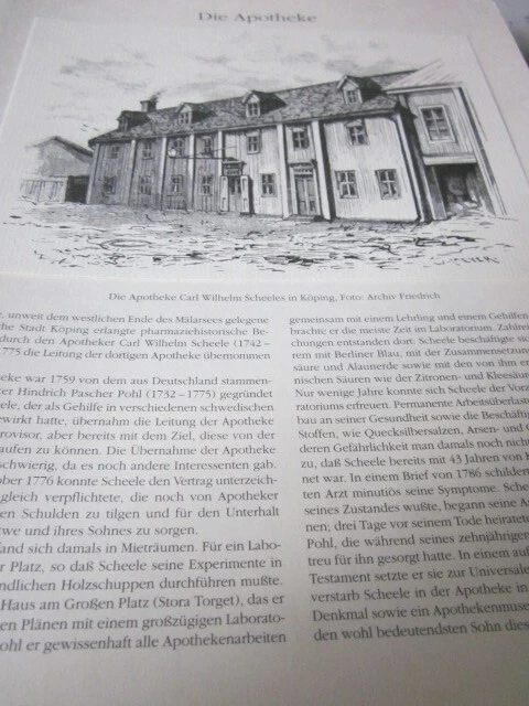 APOTHEKE CARL WILHELM Scheele Köping 3095 Pharmazie Archiv EUR 6,50 ...
