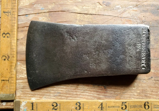 VINTAGE MASTERCRAFT 1-1/2LB Hatchet Throwing Axe Made In USA ax Mann ...
