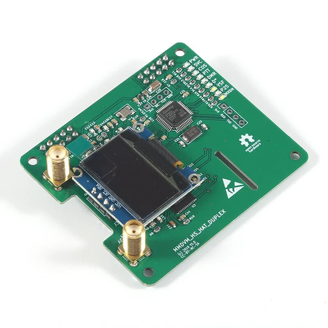 MMDVM DUPLEX HOTSPOT Module With 0.96 OLED Display Support P25 DMR YSF ...