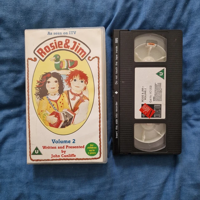 Rosie And Jim Volume 2 Vhs Video No Thomas Trailers Pal £975 0902