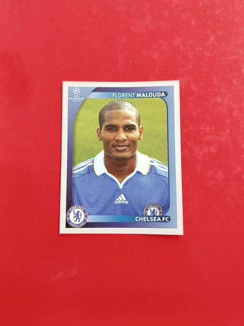 UEFA CHAMPIONS LEAGUE 2008-2009 Panini Florent Malouda Chelsea N 242 ...
