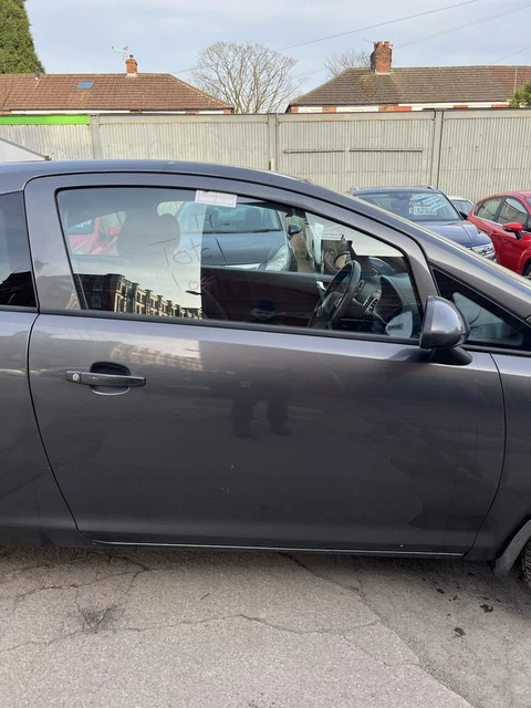 VAUXHALL CORSA D Door Drivers Offside Front Technical Grey Z177 3 Door ...