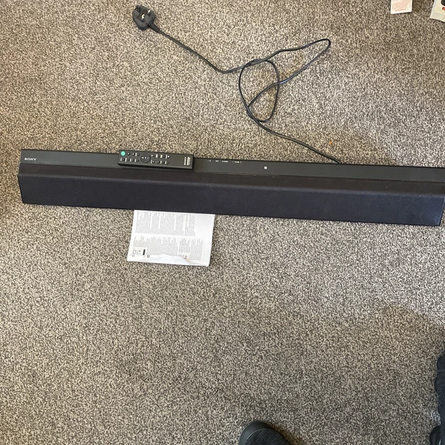 SONY SA-CT380 ACTIVE Speaker System Soundbar, 220-240v, 50/60Hz, 37W ...