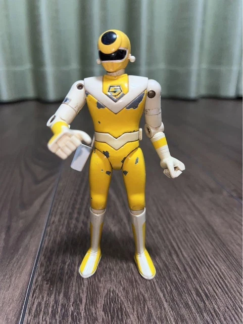 POWER RANGERS HIKARI Sentai Maskman Chogokin Action Figure Yellow ...