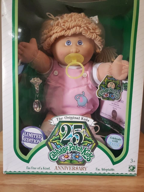 LIMITED EDITION 25TH Anniversary Cabbage Patch Kids Doll "Jan Manuela ...