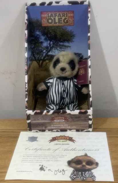 COMPARE THE MARKET Meerkat - Safari Oleg Boxed With Certificate And ...