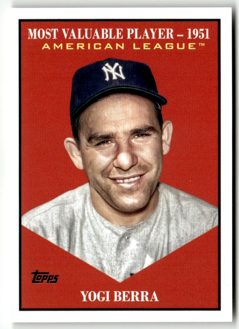 2025 TOPPS HOLIDAY MLB N º MV-40 Yogi Berra Most Valuable Jugador EUR 2 ...