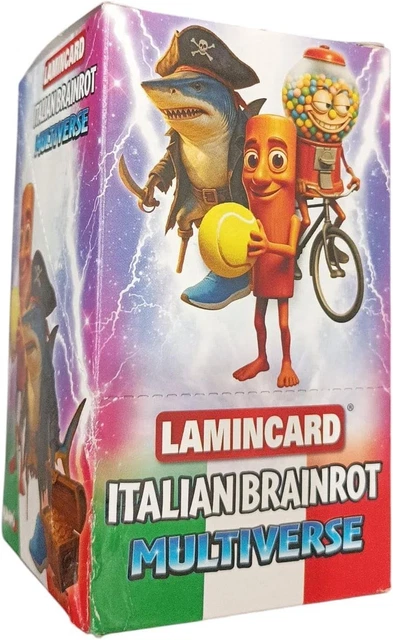 LAMINCARD ITALIAN BRAINROT Box da 24 Bustine Sigillate -(SERIE ...