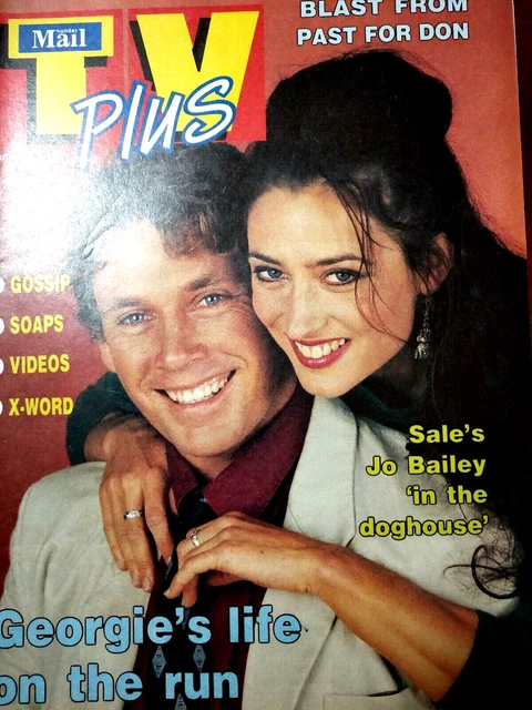 AUSTRALIAN TV PLUS Magazine 1991 Georgie Parker~Jon English~Don Lane ...