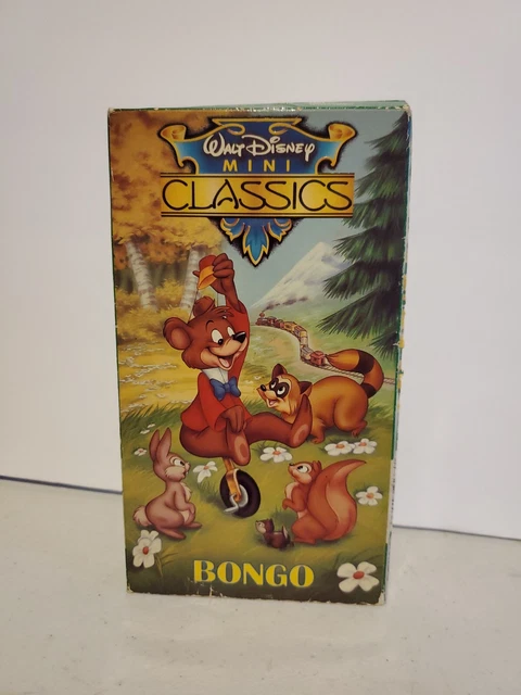 VHS WALT DISNEY Mini Classics - Bongo (VHS, 1991) EUR 11,04 - PicClick FR
