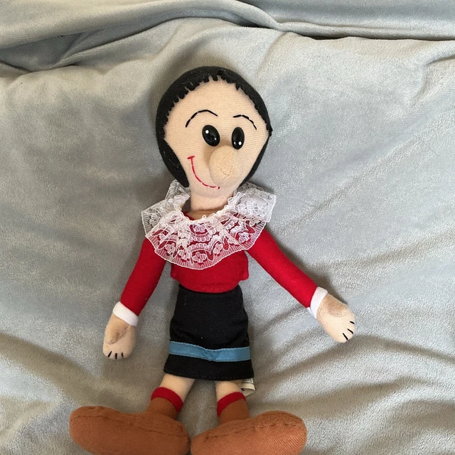 PLAY BY PLAY Popeye & Olive Oyl Plush Soft Toys Small Washable 1993 £16 ...
