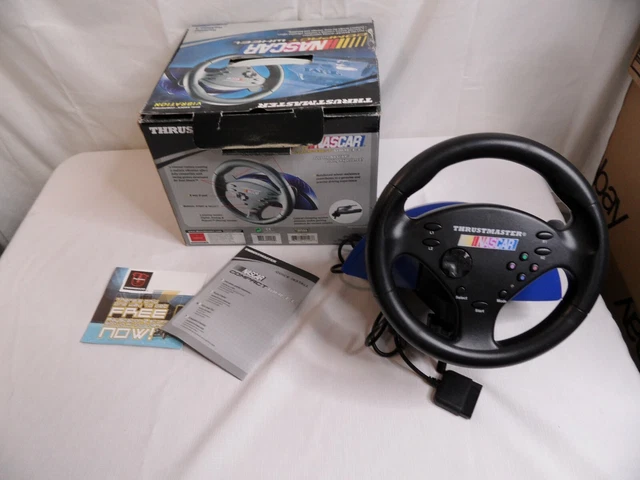 THRUSTMASTER NASCAR COMPACT Steering Wheel PlayStation & PlayStation 2 ...