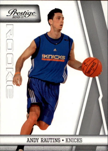 CARTE DE BASKETBALL 2010-11 Prestige New York Knicks #205 recrue Andy ...