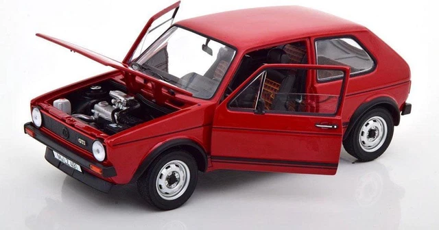 + VOLKSWAGEN VW Golf 1 GTI Modellauto von NOREV in 1:18 rot 188472 EUR ...