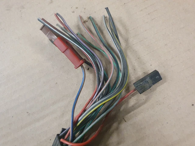 VW GOLF MK1 Mk2 Ce1 Rear End Wiring Loom Repair Connector Plug Socket ...