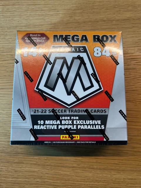 PANINI MOSAIC ROAD To Fifa World Cup 2021-22 Sealed Mega box £118.39 ...