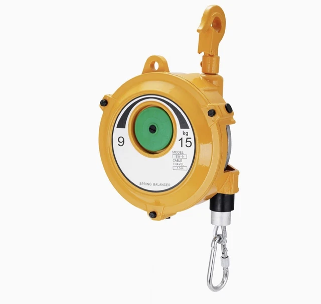 SPRING BALANCER RETRACTABLE Tool Holder 20-33 lbs (9-15kg) Hanging ...