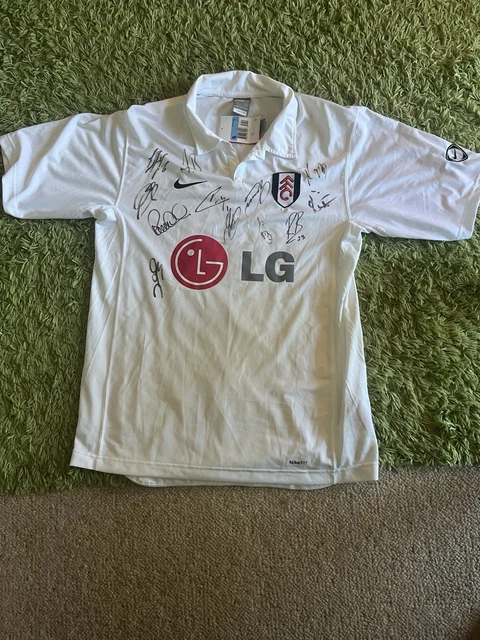 SIGNED FULHAM FC Shirt BNWT, medium £52.68 - PicClick UK