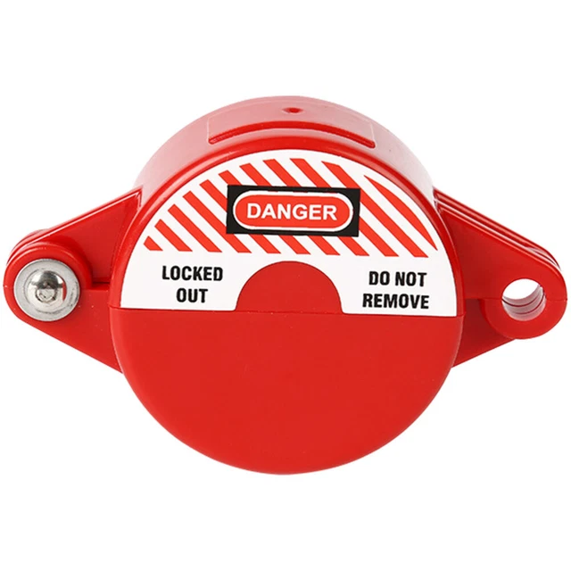 LOCKS GATE VALVES Lockout Device Rotating Safety Locking Disc $11.57 ...