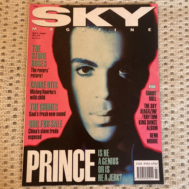 SKY MAGAZINE JULY 1990 - Issue 47 - Prince; The Chimes; Carre Otis ...