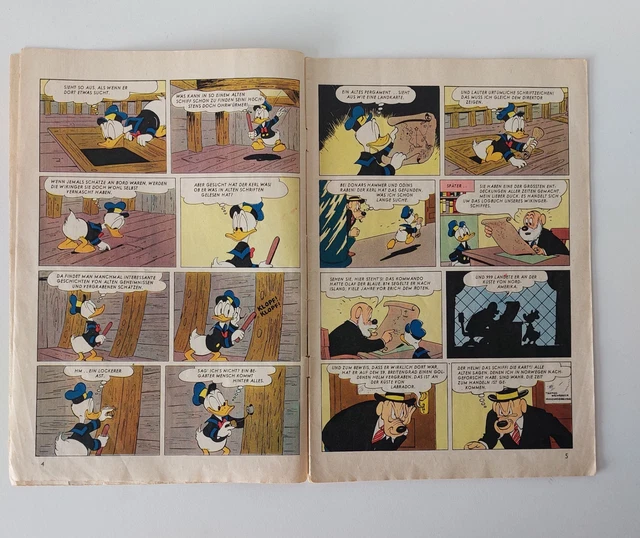 MICKY MAUS SONDERHEFT 18: Donald Duck und der goldene Helm Comic Heft ...