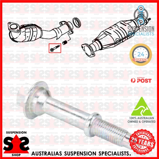 BOLT, EXHAUST SYSTEM Suit MITSUBISHI Pajero Iv (V8_W, V9_W) 3.8 V6 (V87W) EUR 24,40 - PicClick FR